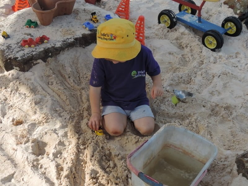 10 Easy Sand Play Ideas to try at home or daycare!