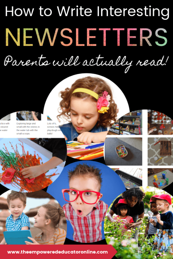 Writing Engaging and Useful Newsletters for Parents - The Empowered ...