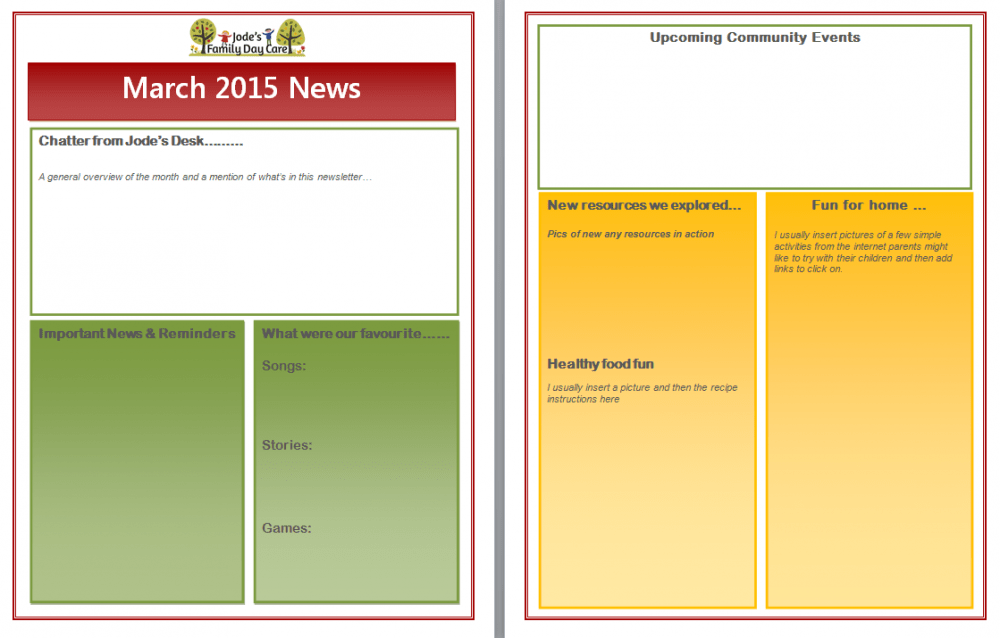Writing Engaging and Useful Newsletters for Parents - The Empowered ...
