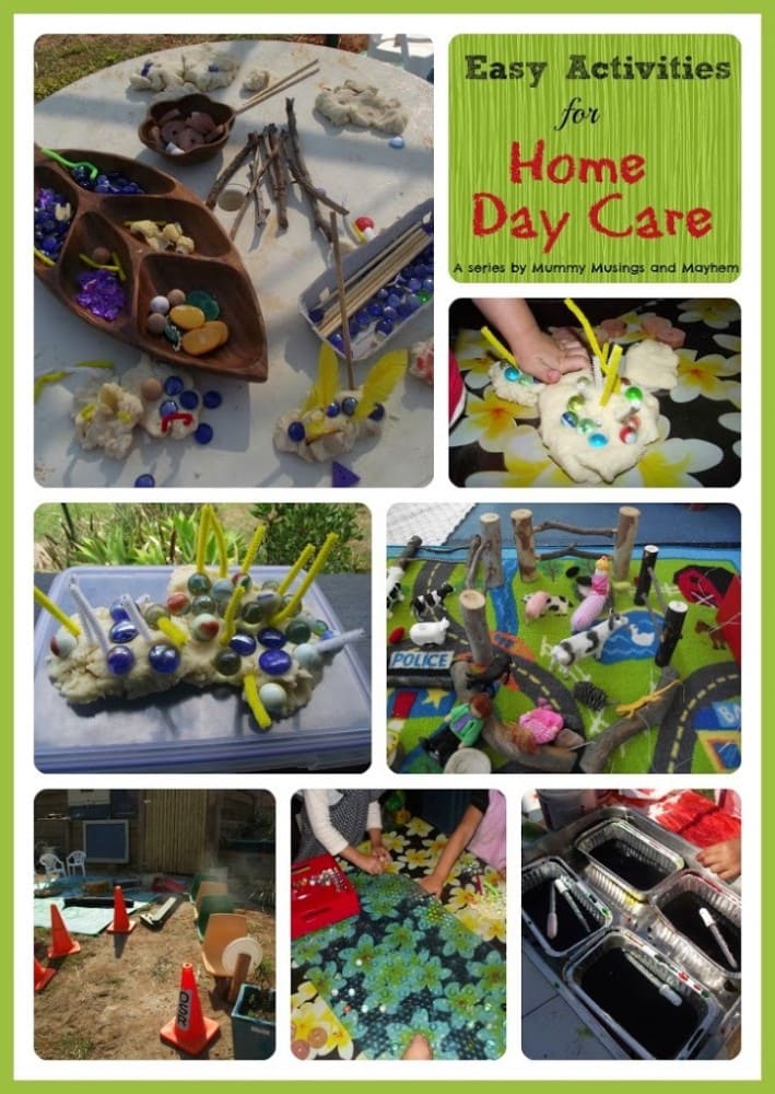Weekly Wanderings - Easy activities for home day care and parents - The ...
