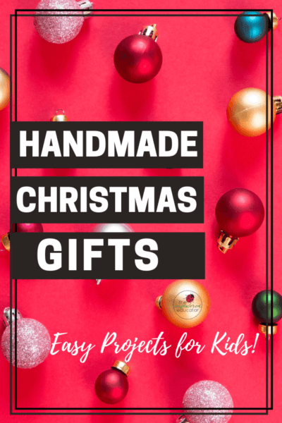 Easy Handmade Christmas Presents Made by Children