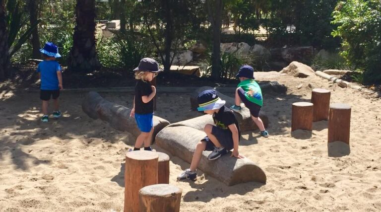 Simple Sand, Mud Kitchen and Digging Play Spaces for Children