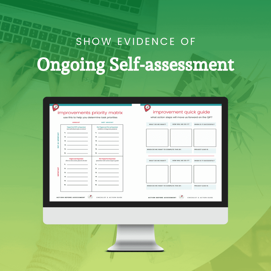 How can educators set goals for assessment and QIP?