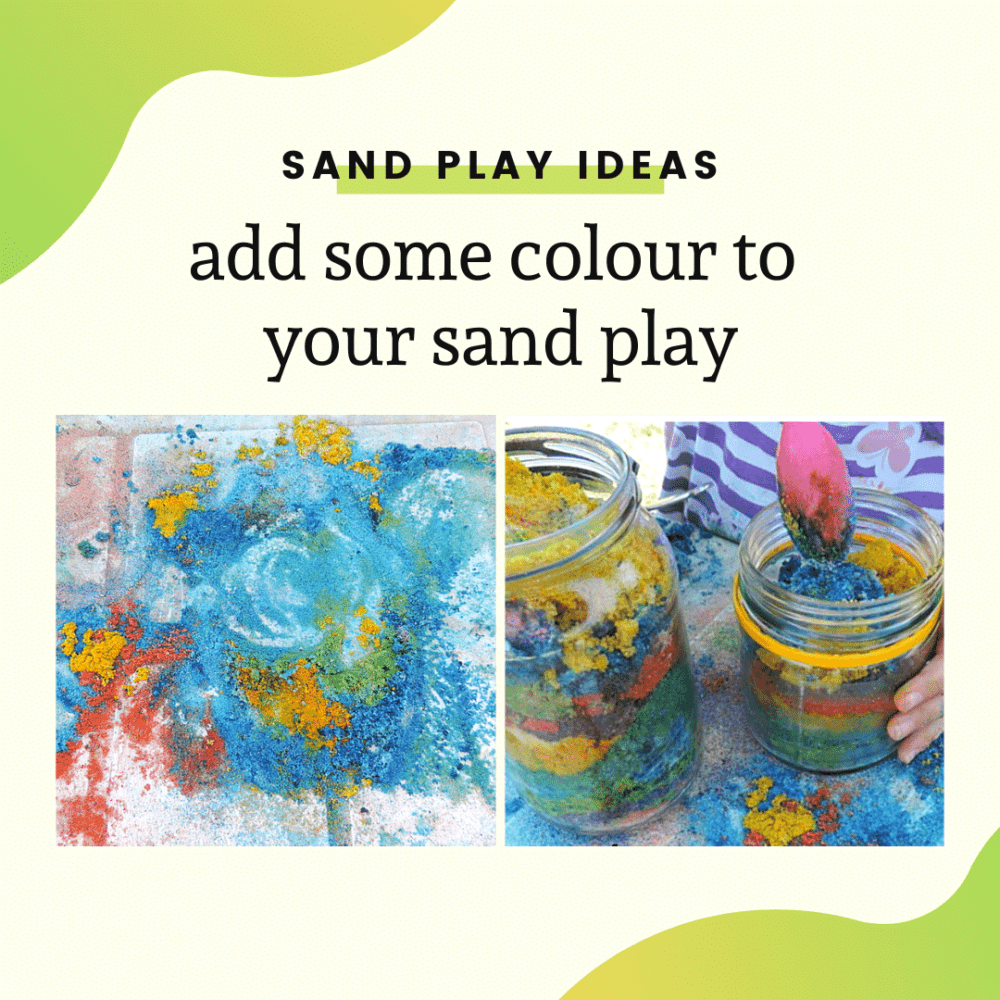 Sensory Sand Play Ideas for Children, Parents and Educators