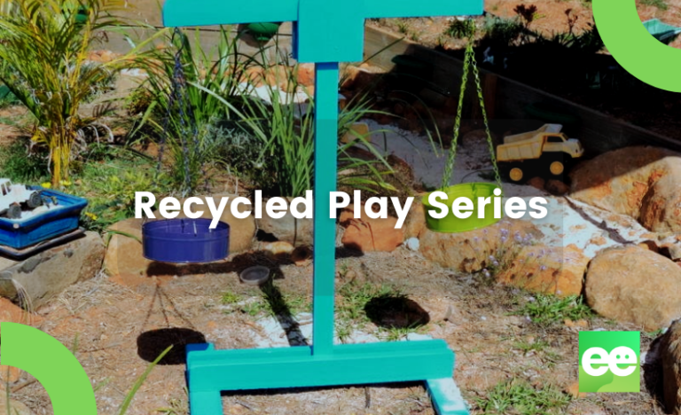 Play Ideas using Recycled Materials