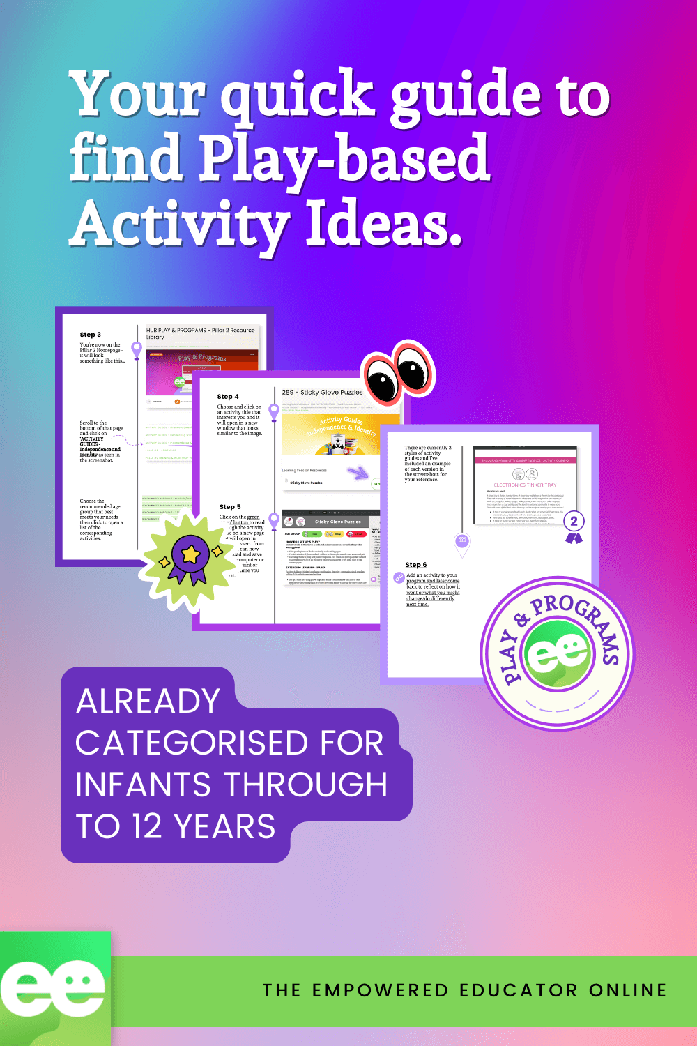 How to write observations for baby and toddler groups.