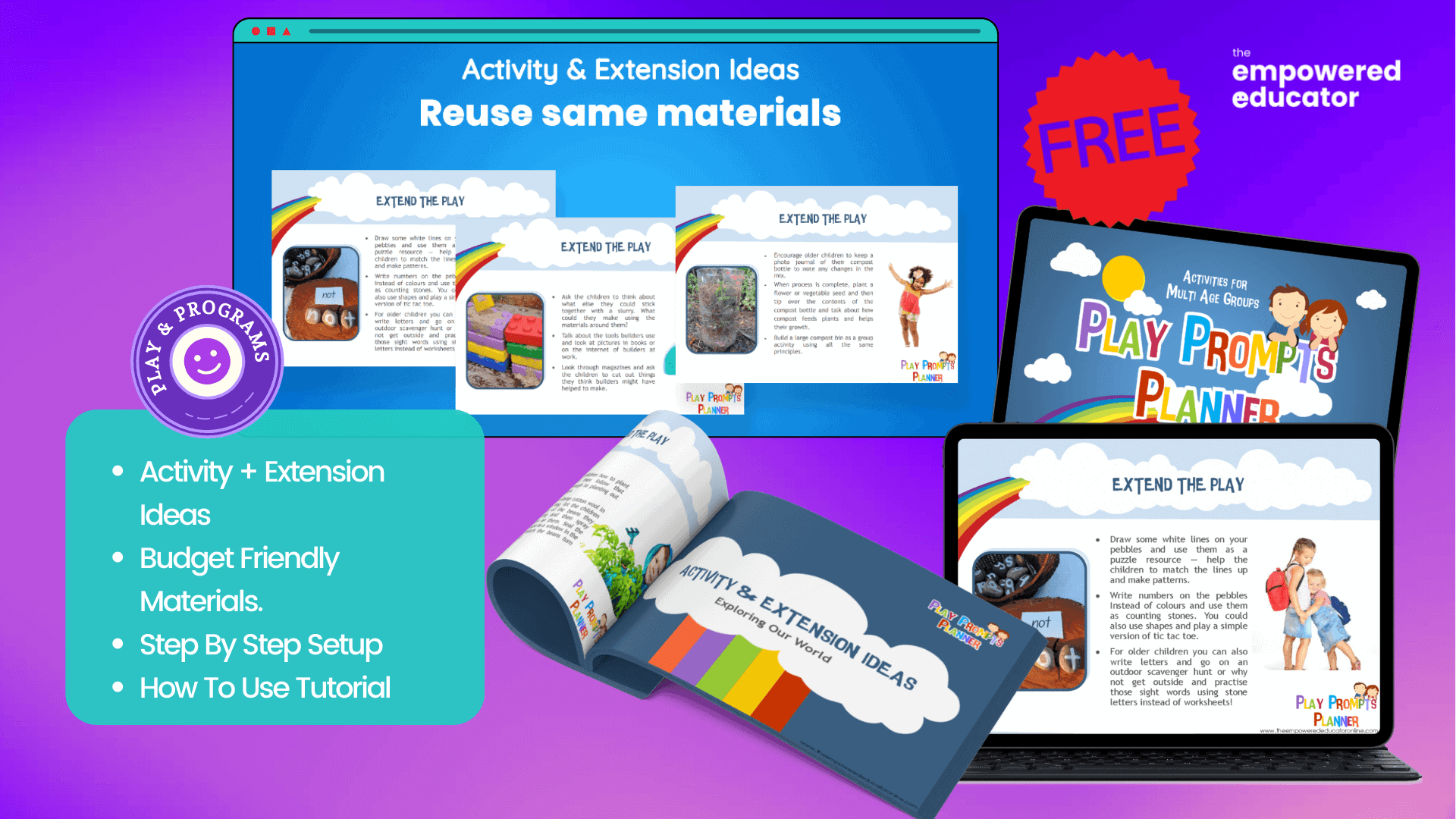 EE FREEBIE_Mini Play Planner - The Empowered Educator