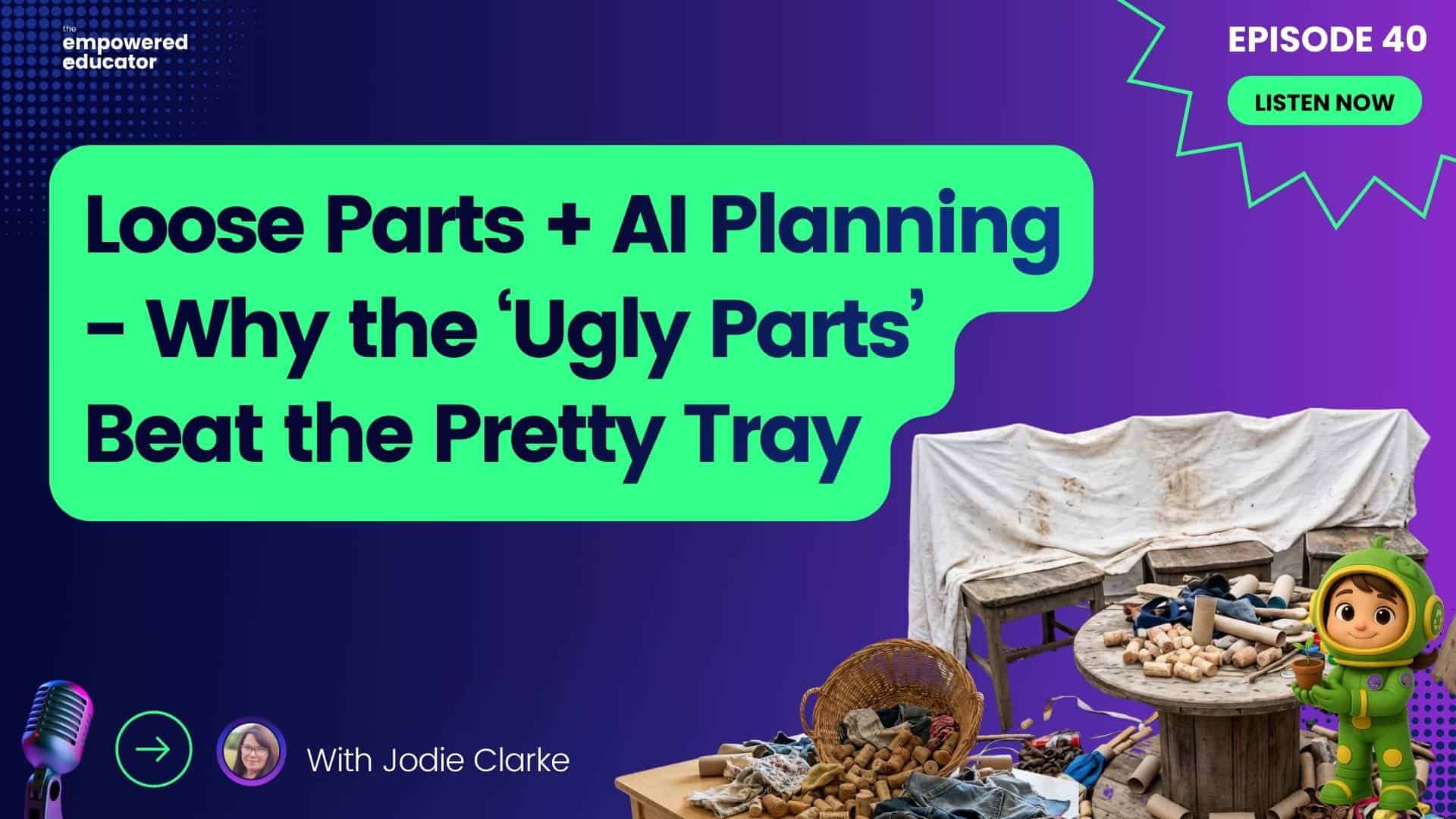 Loose Parts Provocation Ideas and Planning With AI
